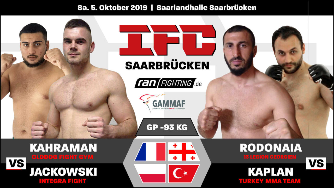IFC 13 – 5. Oktober 2019 – Saarlandhalle Saarbrücken – Integra Fighting ...
