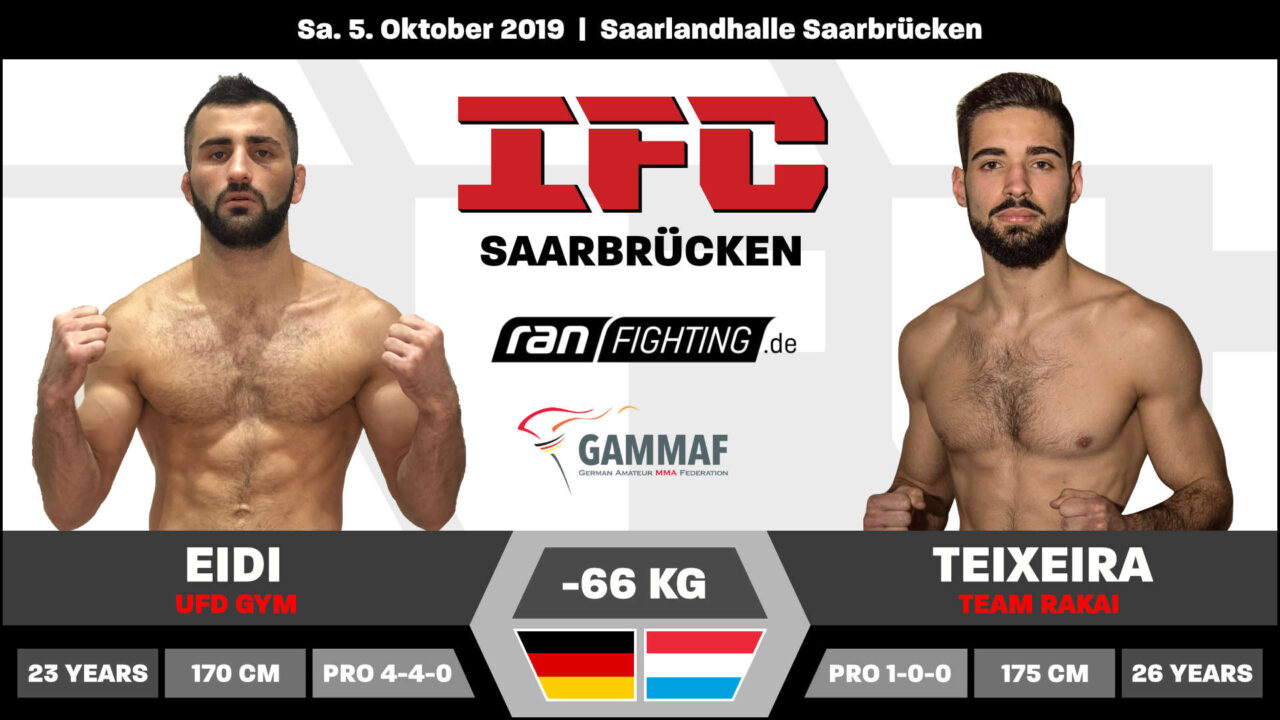 IFC 13 – 5. Oktober 2019 – Saarlandhalle Saarbrücken – Integra Fighting ...